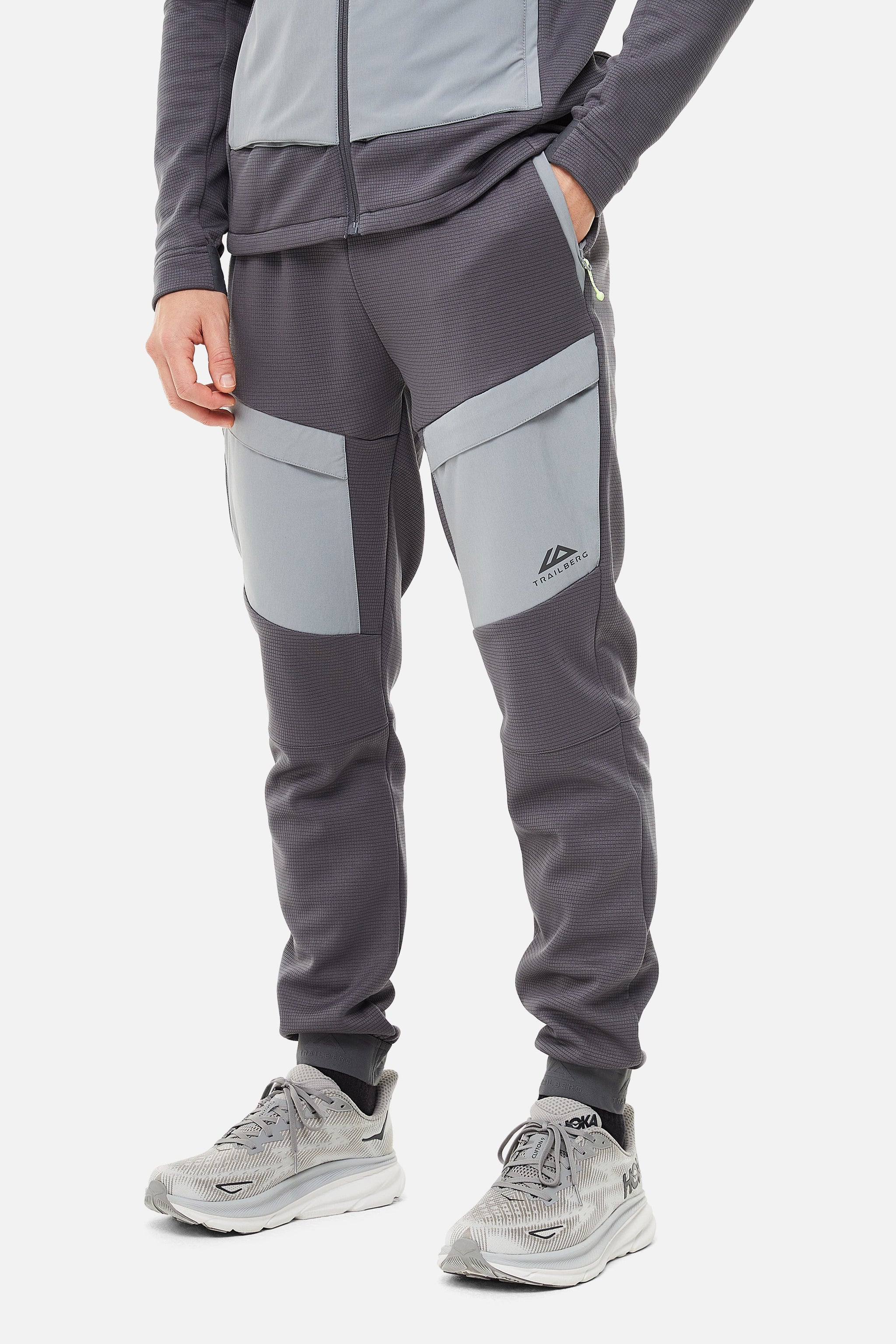 Glacier Fleece Pant - Charcoal/Grey